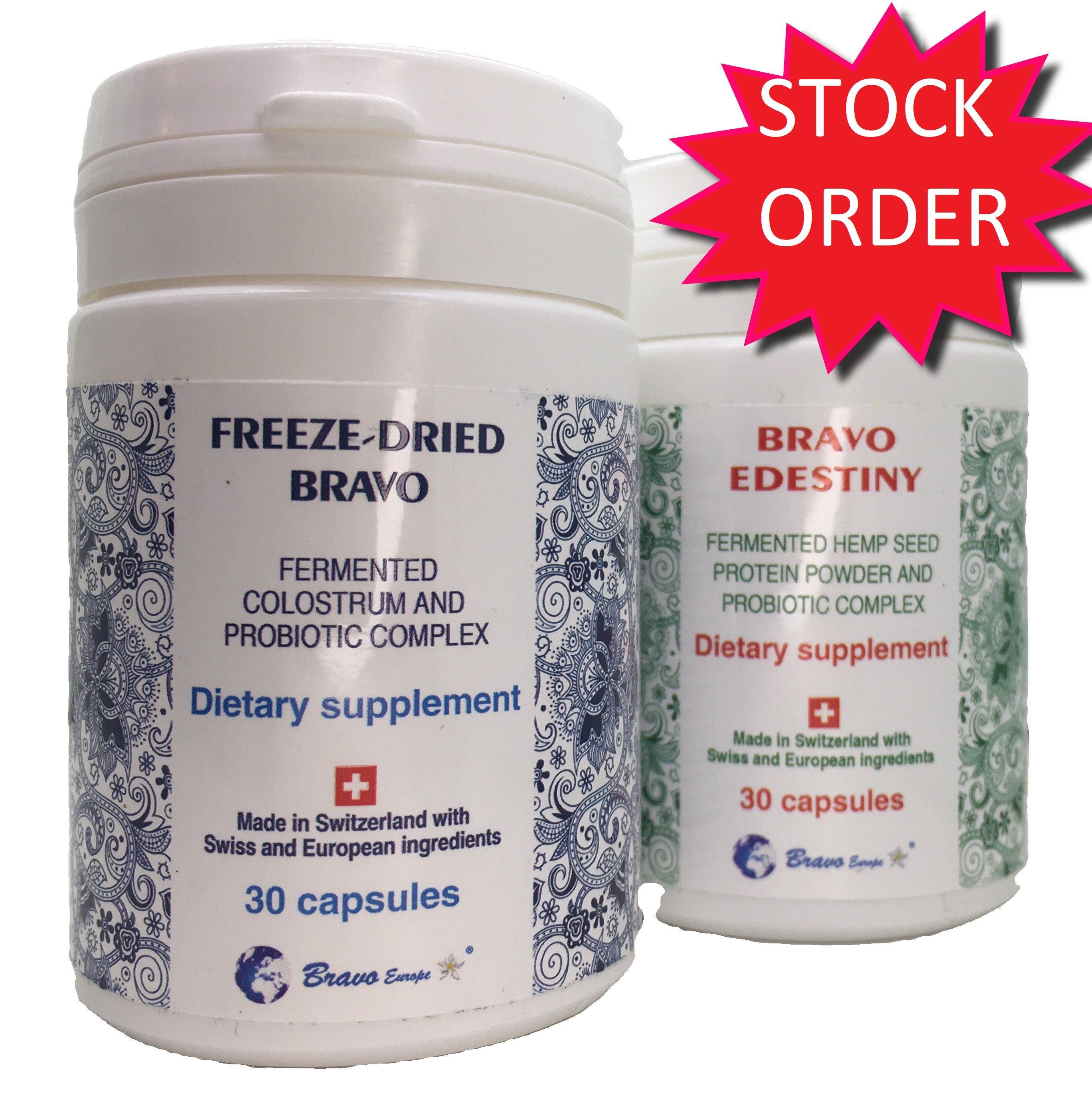 Stock Order Bravo/Edestiny Capsules – Healthy Energetics